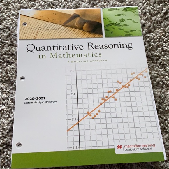 Other | Quantitive Reasoning Textbook | Poshmark